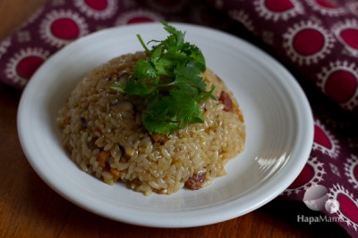 Sesame Oil Sticky Rice | HapaMama